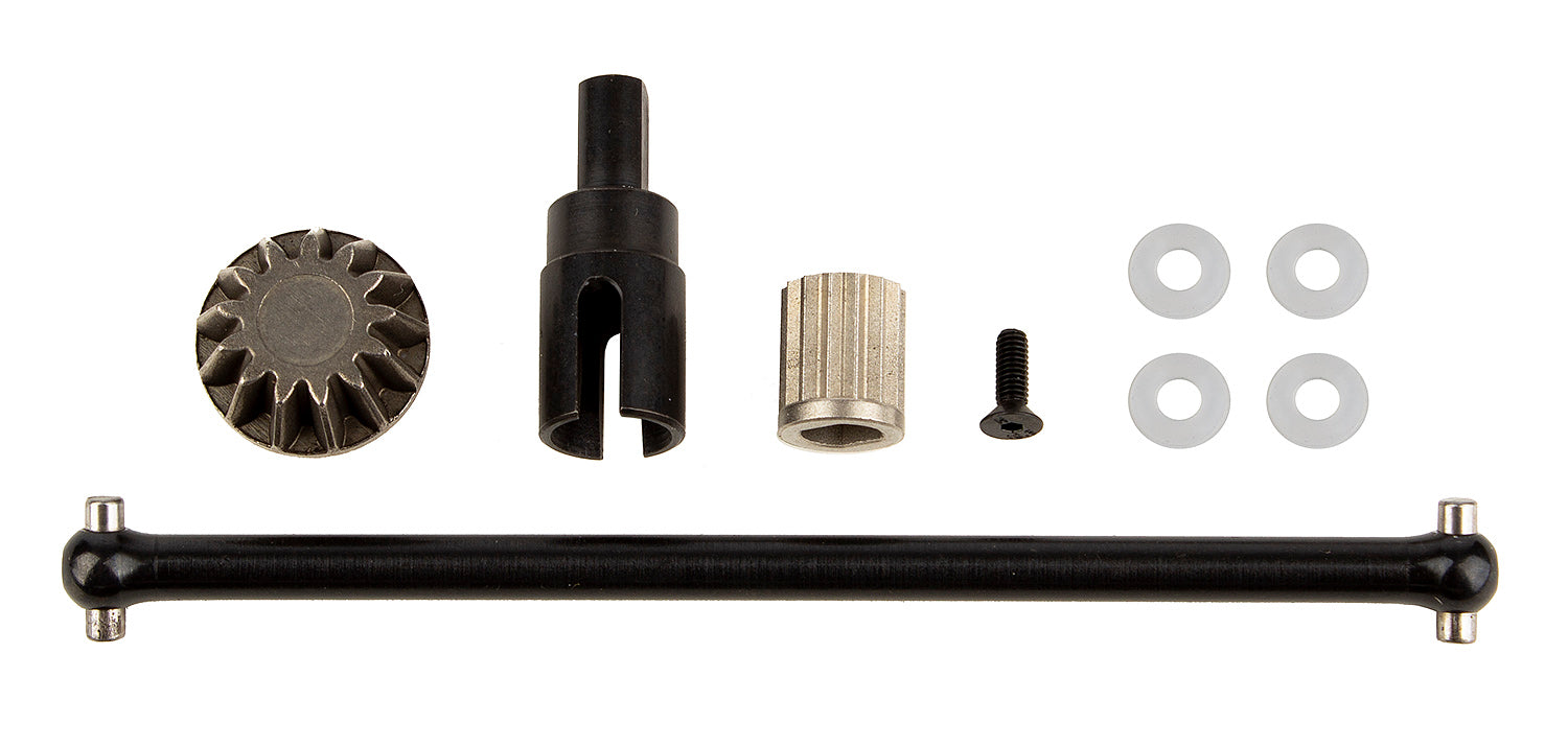 Team Associated Rival MT8 Outdrive Shaft, Pinion, Dogbone Set – EVS Hobbies USA