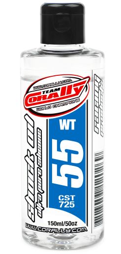 Team Corally Ultra Pure Silicone Shock Oil - 55 WT - 150ml – EVS Hobbies USA