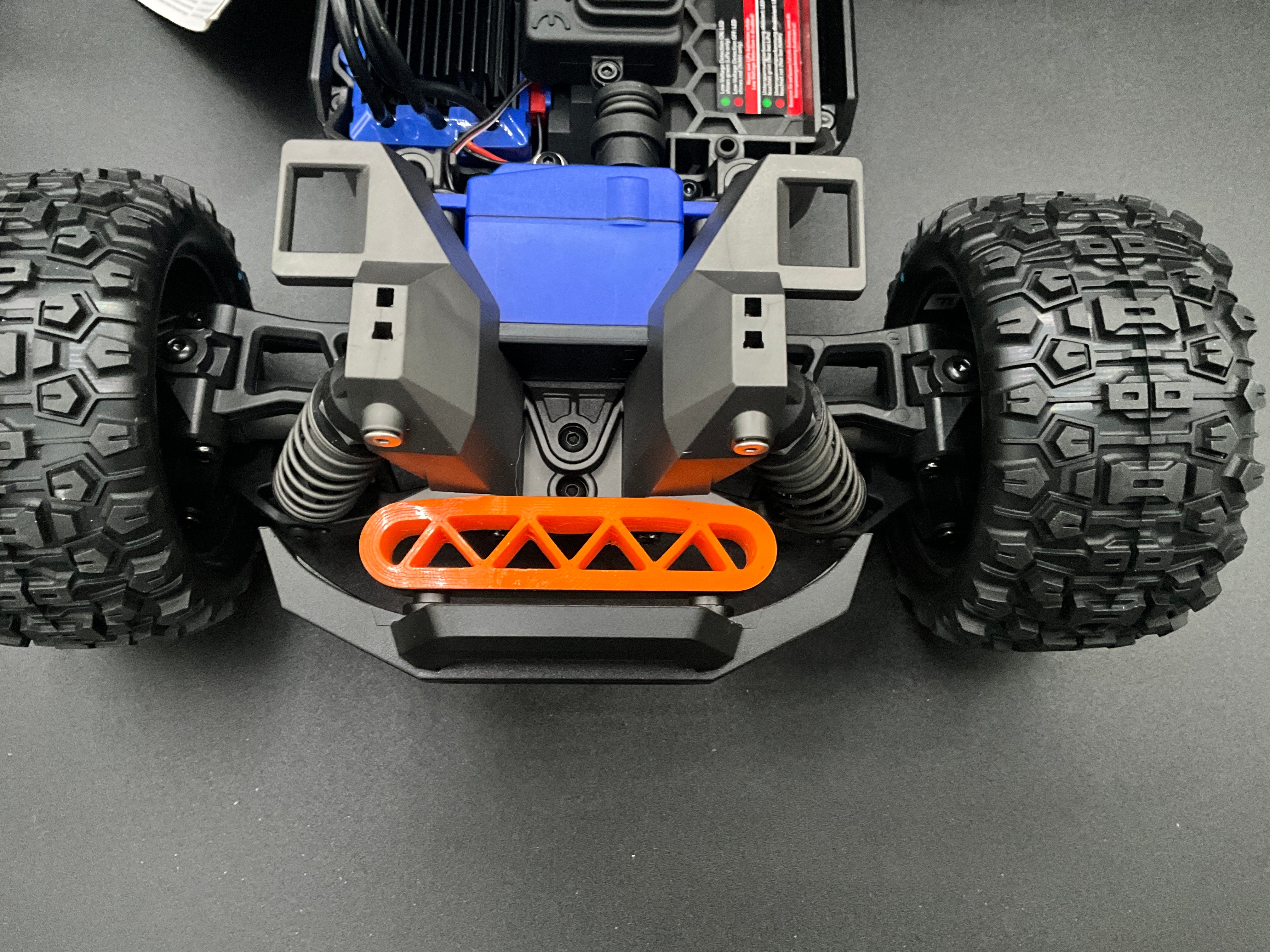Just Bash It RC Mini Maxx 3D Printed Bumper Supports (Orange) – EVS ...