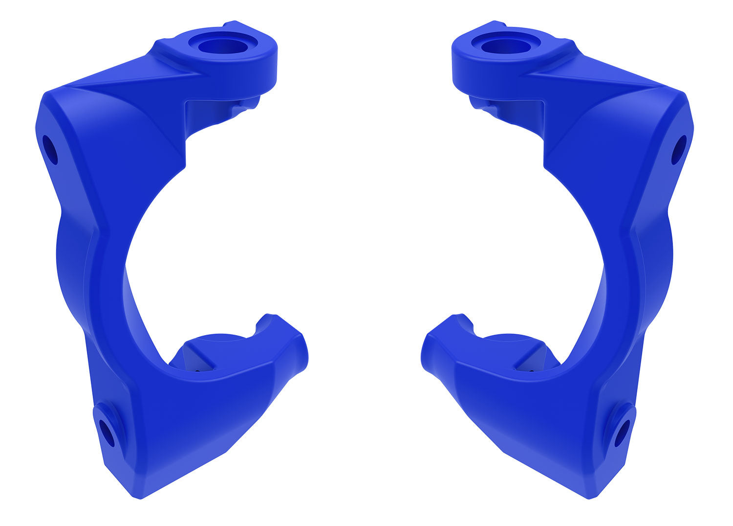 Traxxas Mini Maxx Caster blocks (c-hubs), left & right (blue) – EVS ...