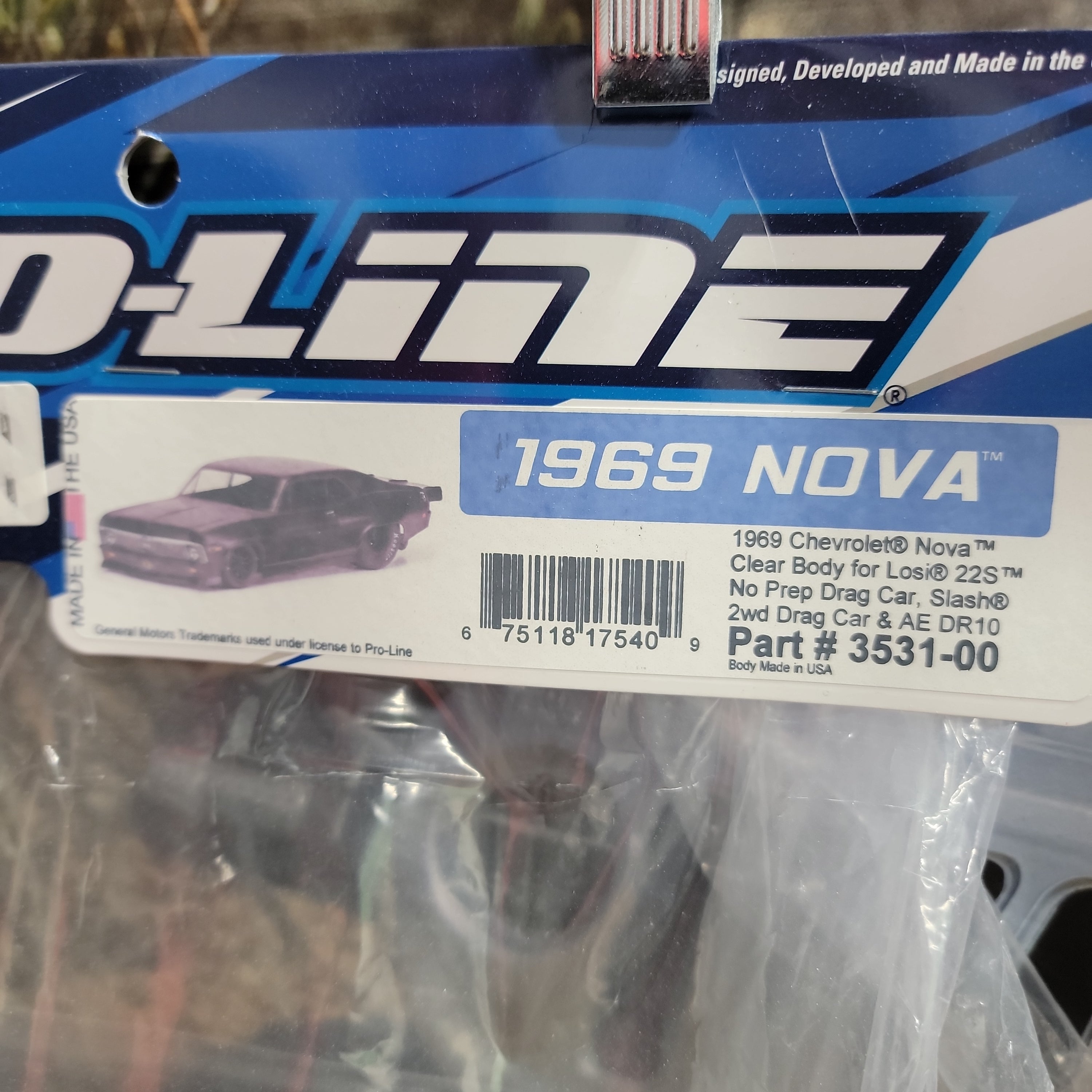 Pro-Line '69 Chevy Nova Clr Bdy 22S/Slash – EVS Hobbies USA