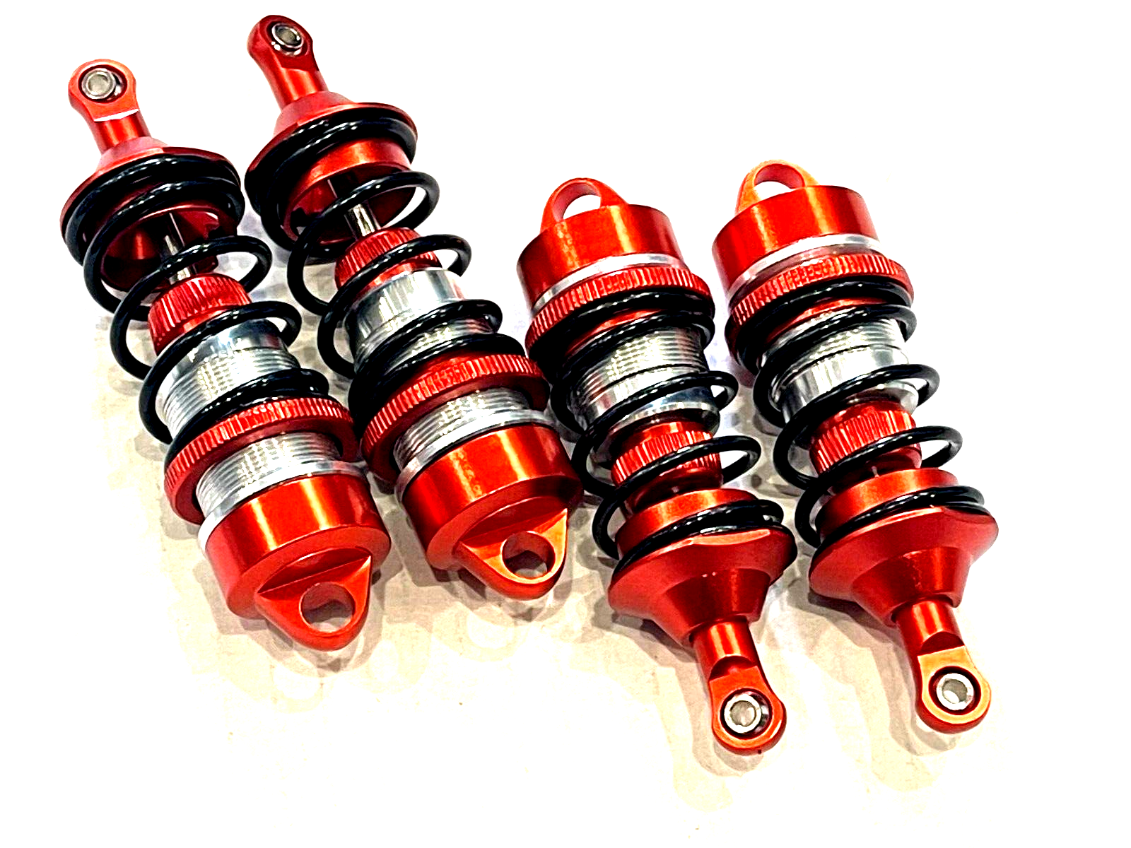 King-Hobby Front & Rear Aluminum Shocks RED – EVS Hobbies USA