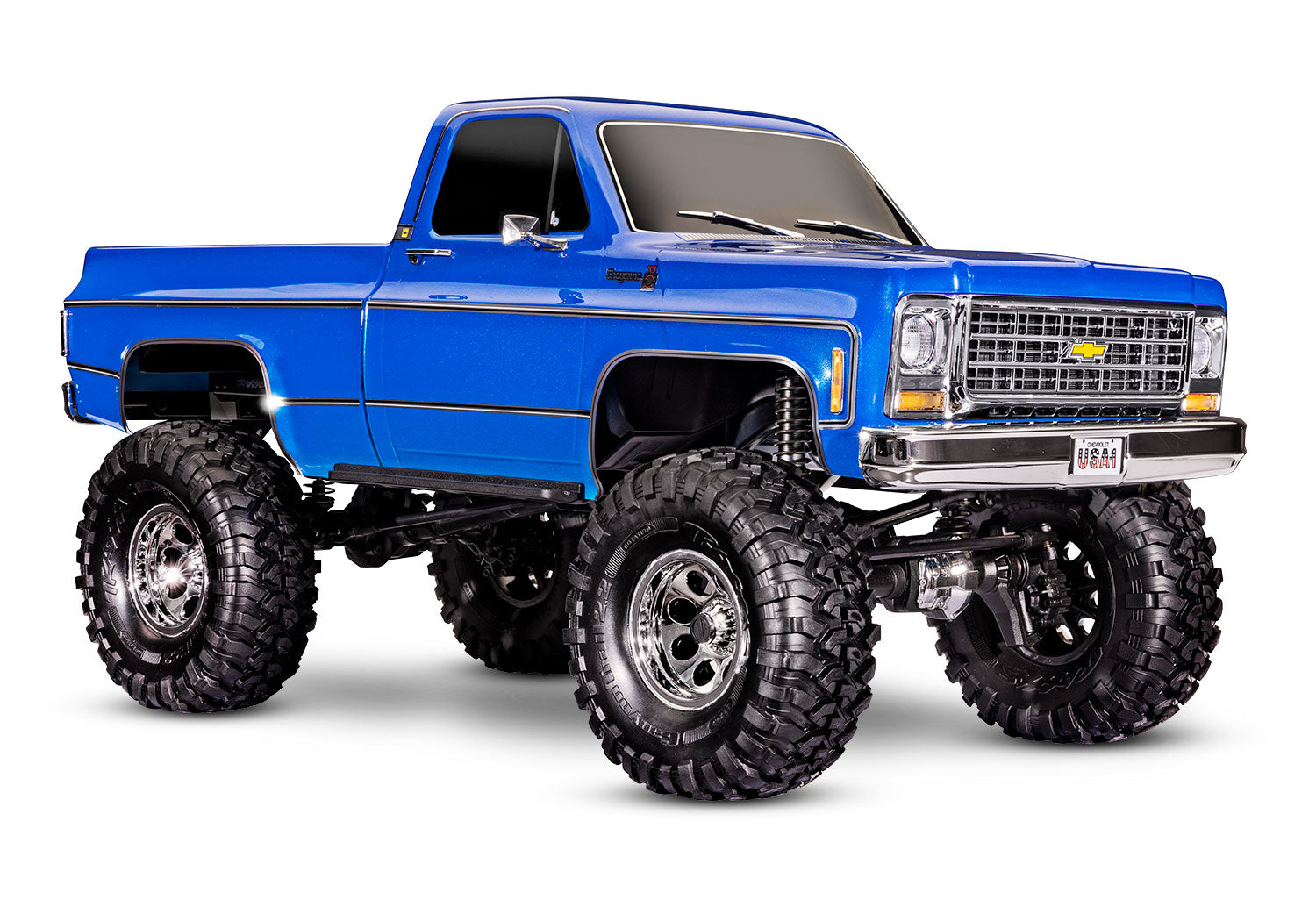 Traxxas TRX-4 79 K10 Truck w/Lift Kit (blue) – EVS Hobbies USA