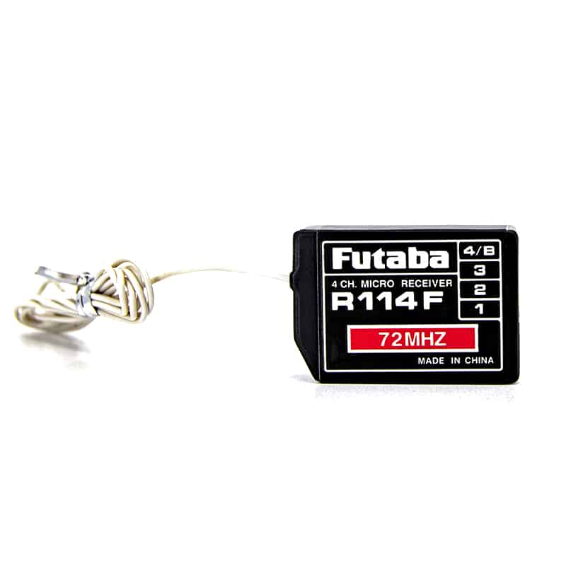 Futaba 72 MHz 4-Channel Micro Air Receiver(w/o XTAL) – EVS Hobbies USA