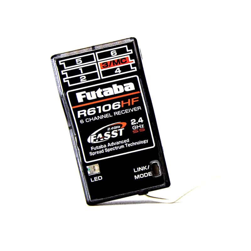 Futaba (FASST) 2.4GHz Receiver – EVS Hobbies USA