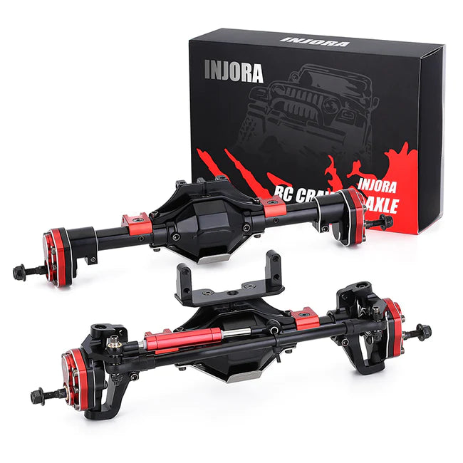 INJORA Metal Front Rear Portal Axle With Protector For SCX10 & SCX10 I ...