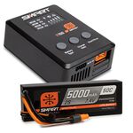 Smart Power stage Surface Bundle: 5000mAh 2S 50C LiPo Battery (IC3 ...