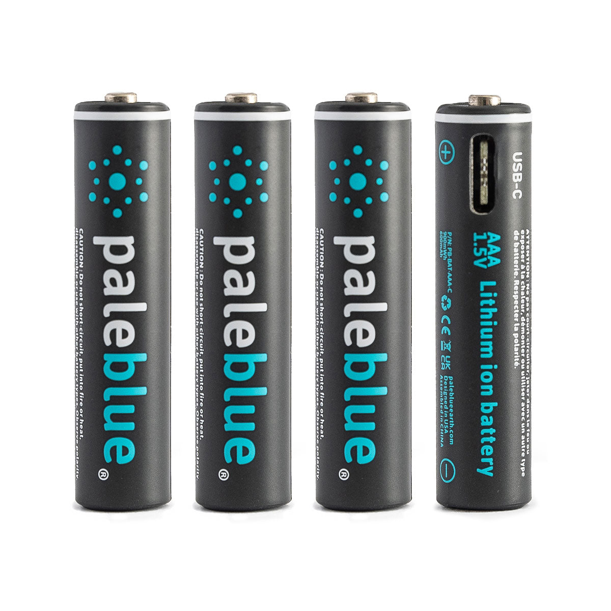 Pale Blue Lithium Ion Rechargeable AAA Batteries 4pk – EVS Hobbies USA
