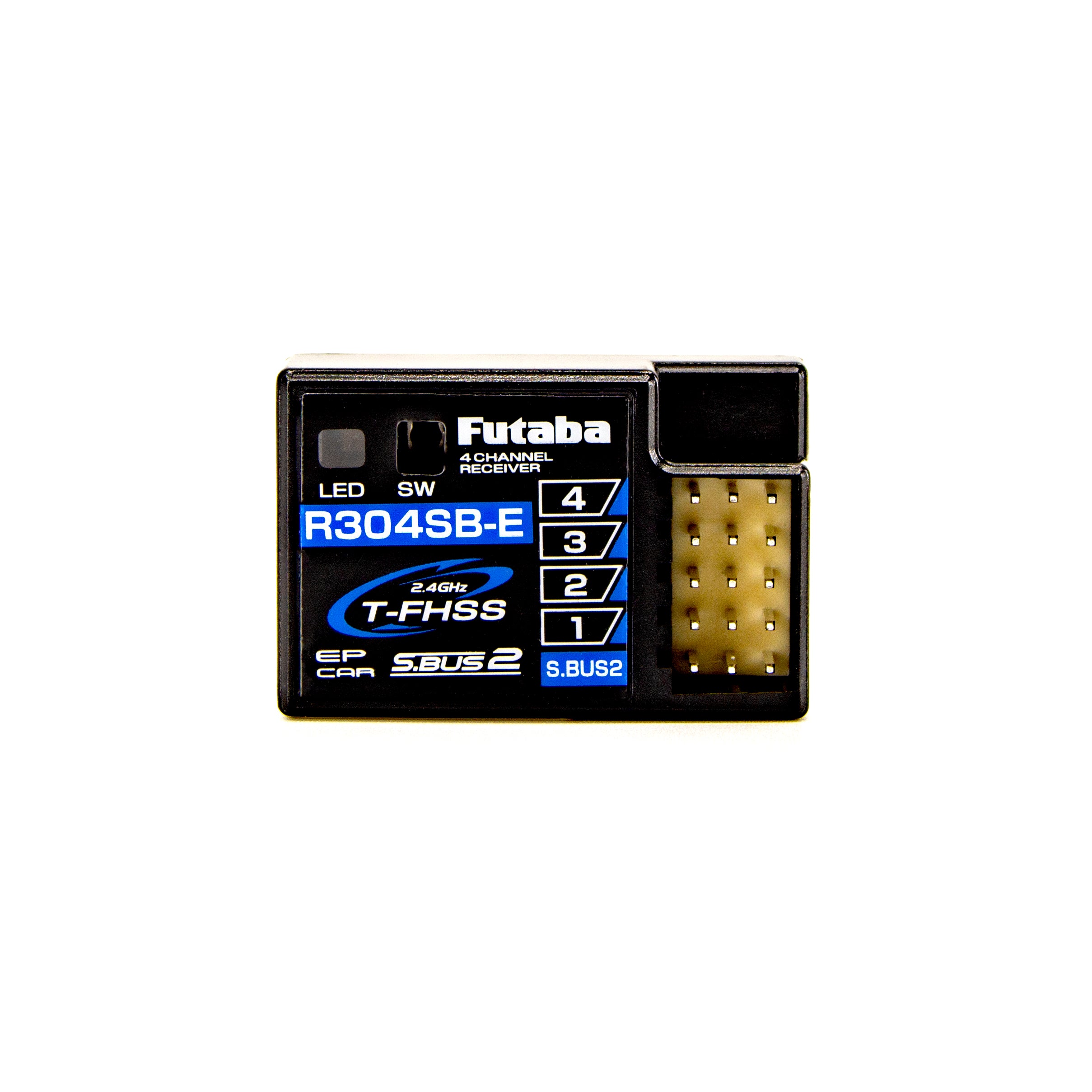 Futaba R304SB-E 2.4GHz T-FHSS 4-Channel Telemetry Micro – EVS Hobbies USA