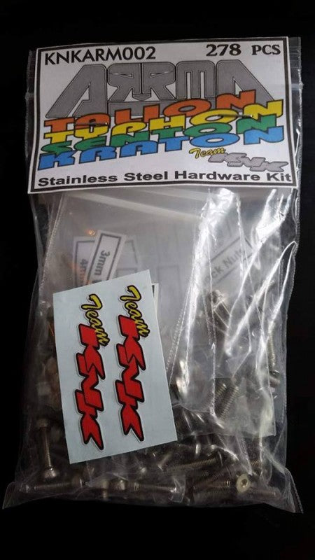 Team KNK Stainless Hardware Kit for 1 of the 5 vehicles – EVS Hobbies USA
