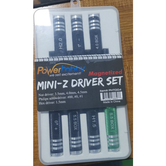 Powerhobby Kyosho Mini-Z Magentized Tools Driver Set – EVS Hobbies USA