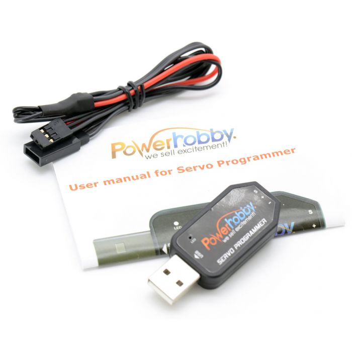 Powerhobby USB Programmer for Programmable Servo – EVS Hobbies USA