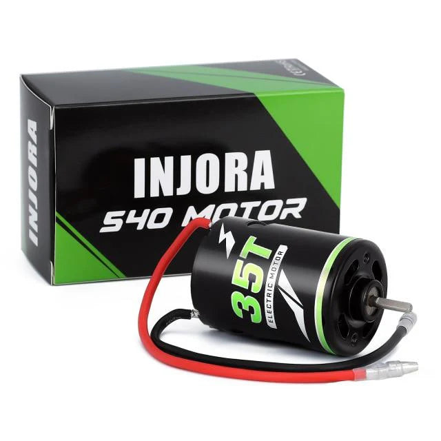 INJORA 540 Waterproof Brushed Motor 35T For 1/10 RC Rock Crawler – EVS ...