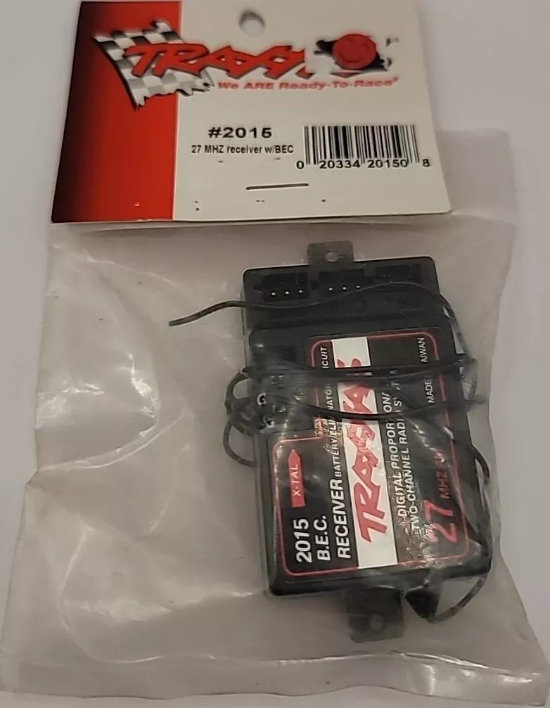 Traxxas 27 MHZ Receiver w/BEC – EVS Hobbies USA
