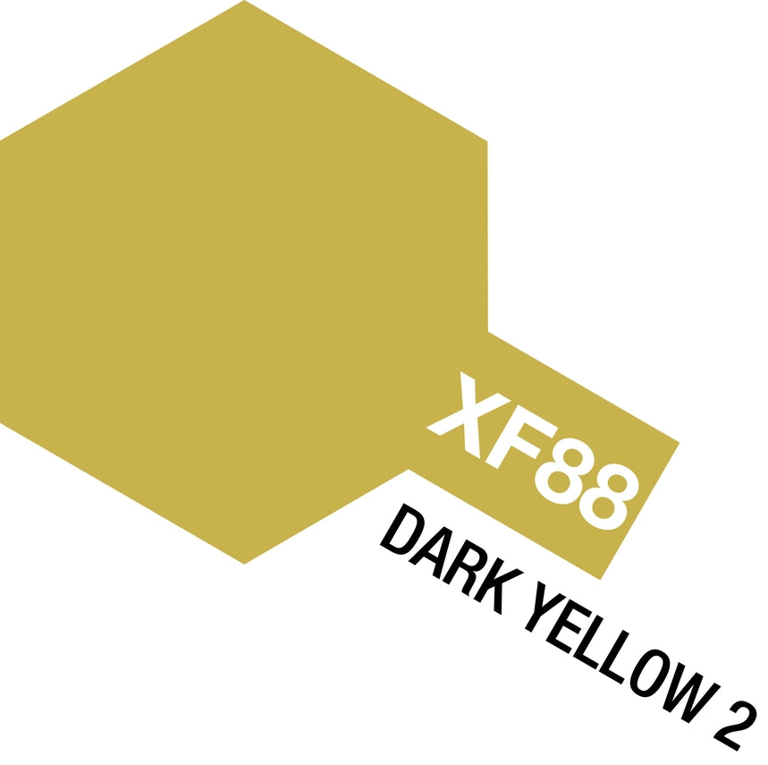 Tamiya Acrylic Mini XF-88 Dark Yellow Paint, 10ml Bottle – EVS Hobbies USA