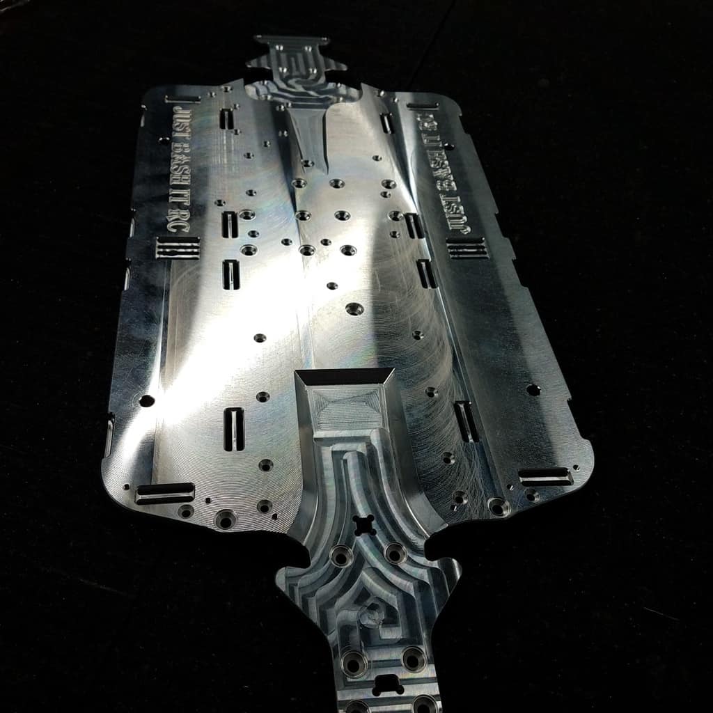 JBIRC Solid Aluminum 6061-T651 Chassis for 6s Arrma Limitless V1-Infra ...