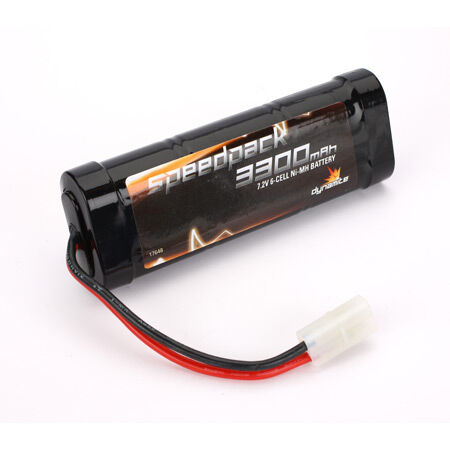 Dynamite 7.2V 3300mAh 6-Cell Speedpack Flat NiMH Battery: Tamiya Conne ...