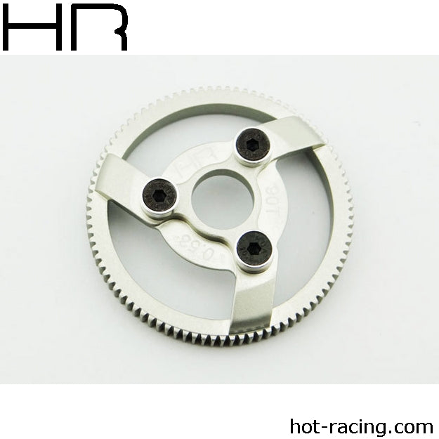 HRATE890H Hard Anodized 90T 48P Aluminum Spur Gear| EVS Hobbies USA