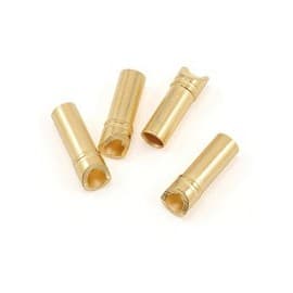 ProTek RC 3.5mm "Super Bullet" Gold Connectors (4 Female) – EVS Hobbies USA