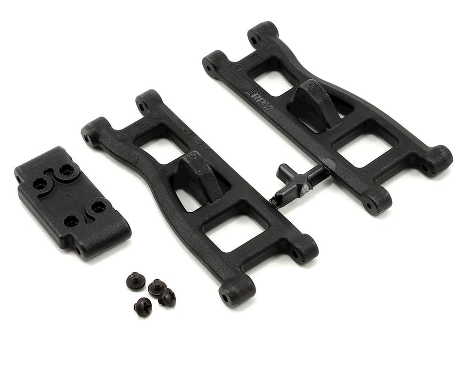 RPM82262 RPM Front A-Arms w/Bulkhead (Black) (Blitz) – EVS Hobbies USA